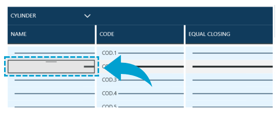 Key Studio-applicatie > Lockcharts > Overzicht van het scherm Edit ...
